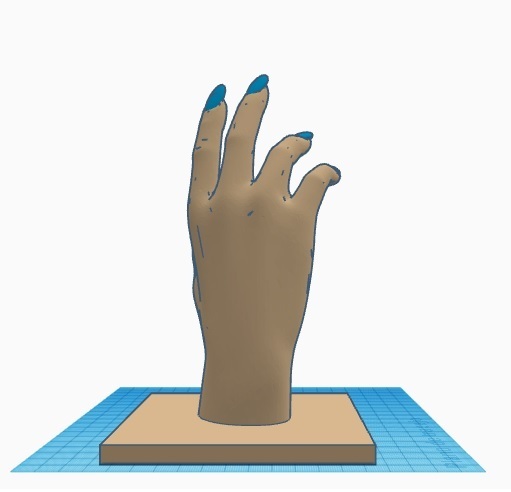 STL file Nails art - Jewelry holder・3D printable design to download・Cults