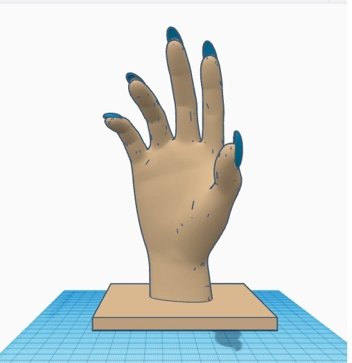 STL file Nails art - Jewelry holder・3D printable design to download・Cults