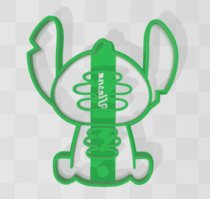 STL file cookie cutter Stich back・Design to download and 3D print・Cults