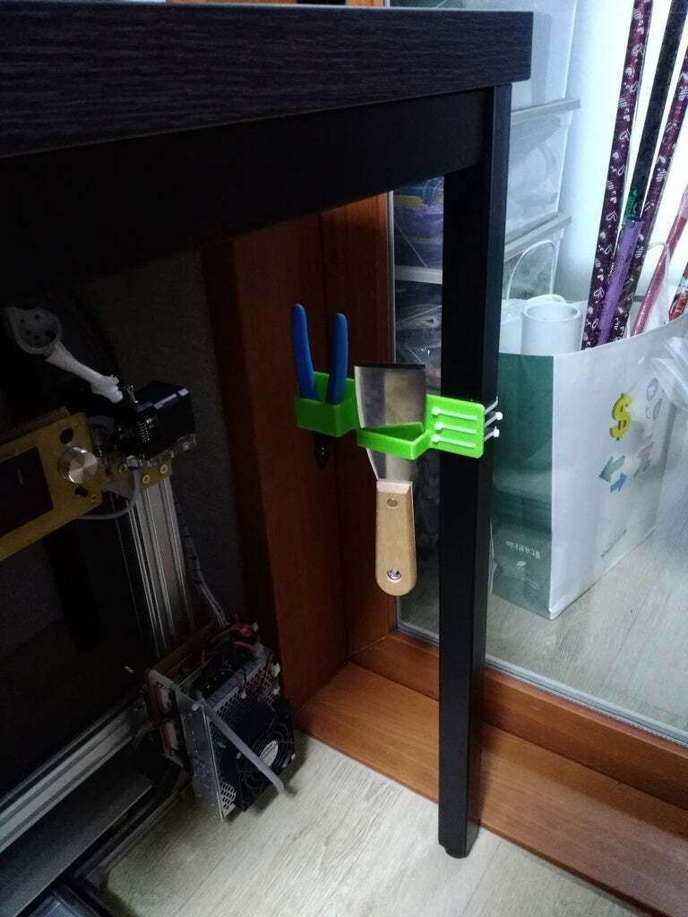 Download free STL file Tool holder for Tools of 3D printer • Model to ...