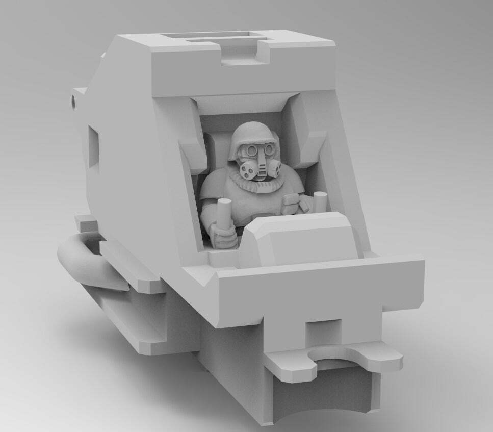 Free STL file Mech pilot・3D printable model to download・Cults