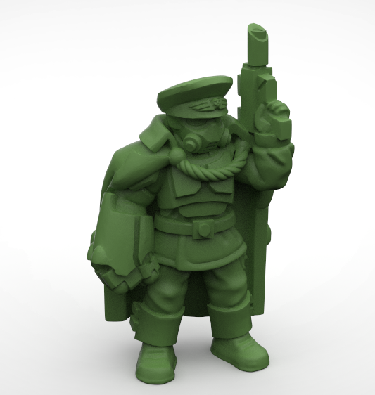 Free STL file Commander and commissar 💂・3D printer model to download・Cults