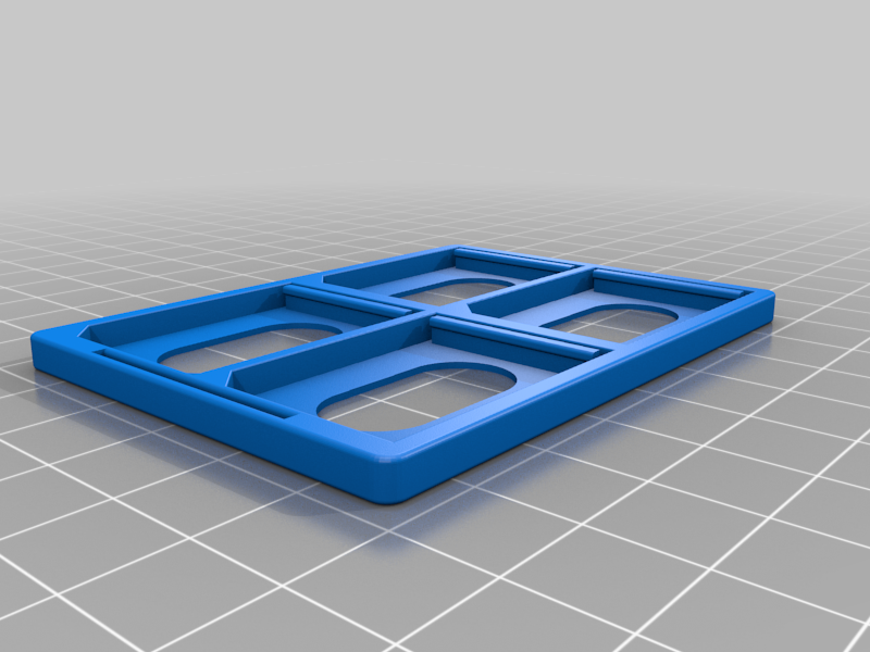 Free STL file SD and Micro SD Card Case 👽・3D printing model to download ...