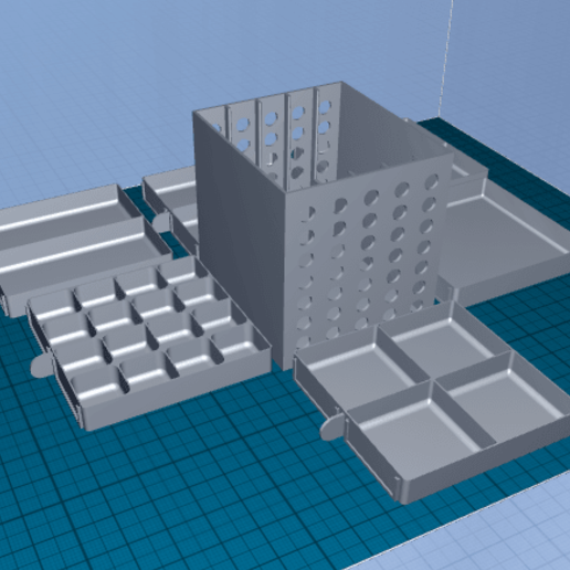 Download free 3D printing files storage box ・ Cults
