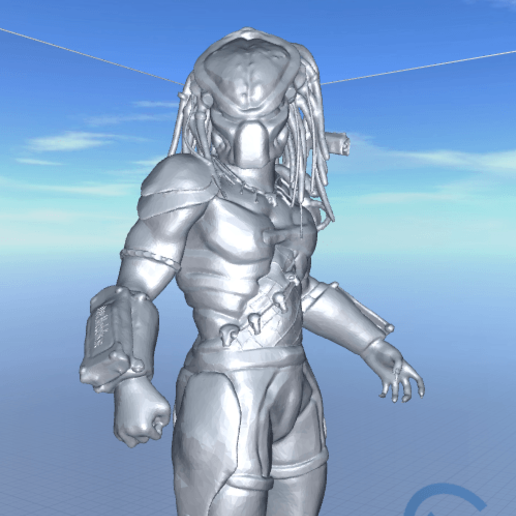 Download free STL file predator • 3D print design ・ Cults