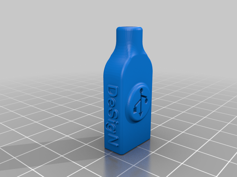 Free 3D file Cache usb male / usb male cover・3D print model to download ...