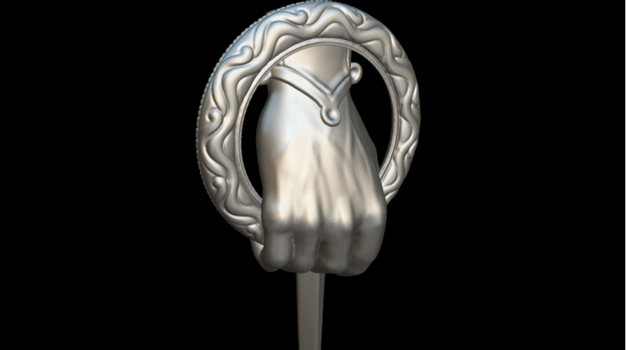 Download free STL file King's hand • 3D print template ・ Cults