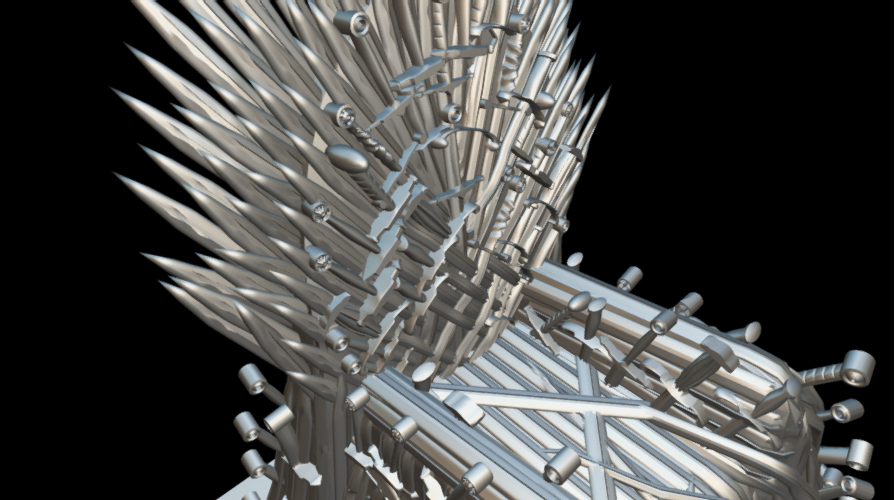 Free STL file Iron Throne 👽・3D printing template to download・Cults