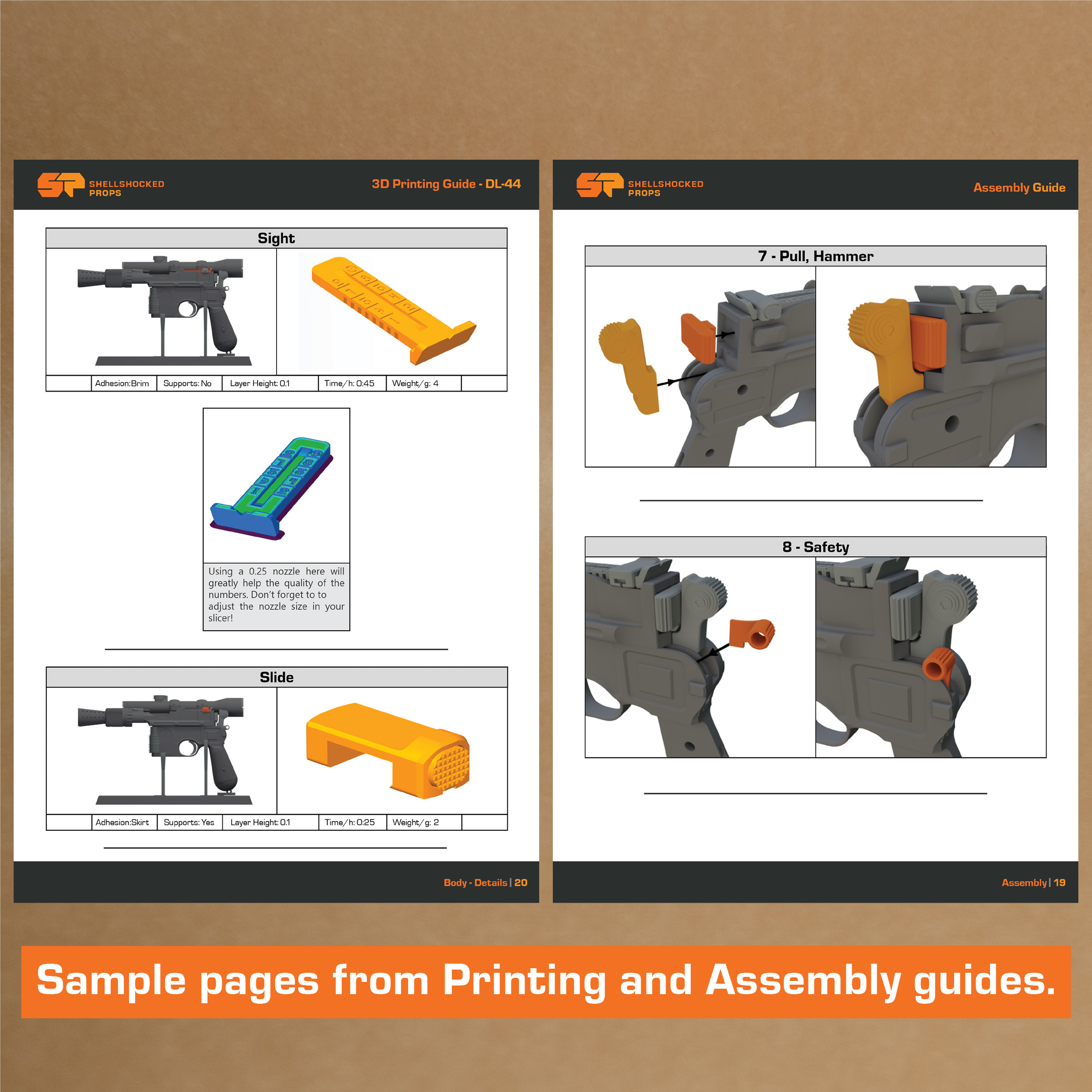STL-Datei Han Solo DL-44 3D Model - A New Hope Version - Replica Prop ...