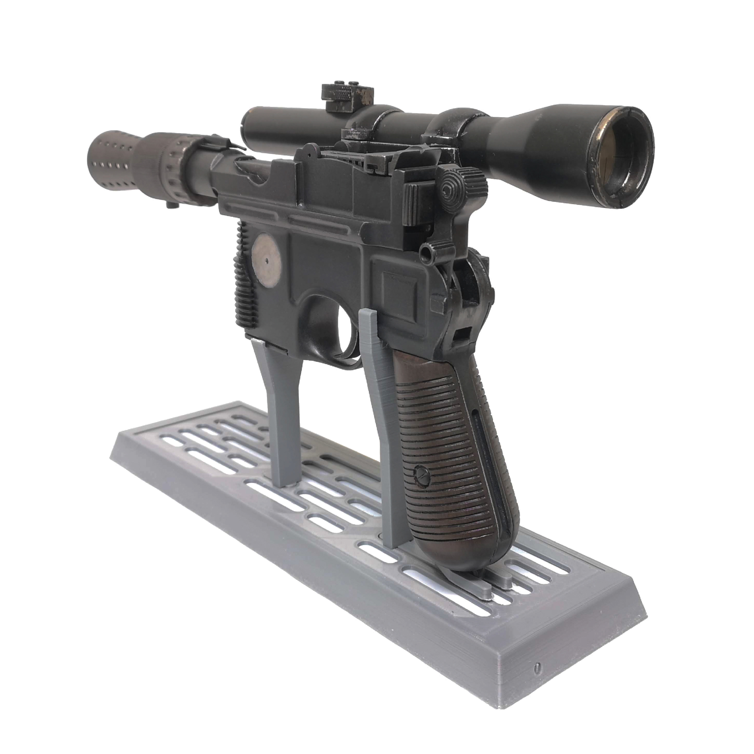 Download STL file Han Solo DL-44 3D Model - A New Hope Version ...