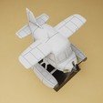 Download STL file ACNH DAL Plane - Scaled to Animal Crossing Amiibo ...