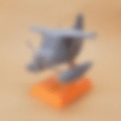 Download STL file ACNH DAL Plane - Scaled to Animal Crossing Amiibo ...