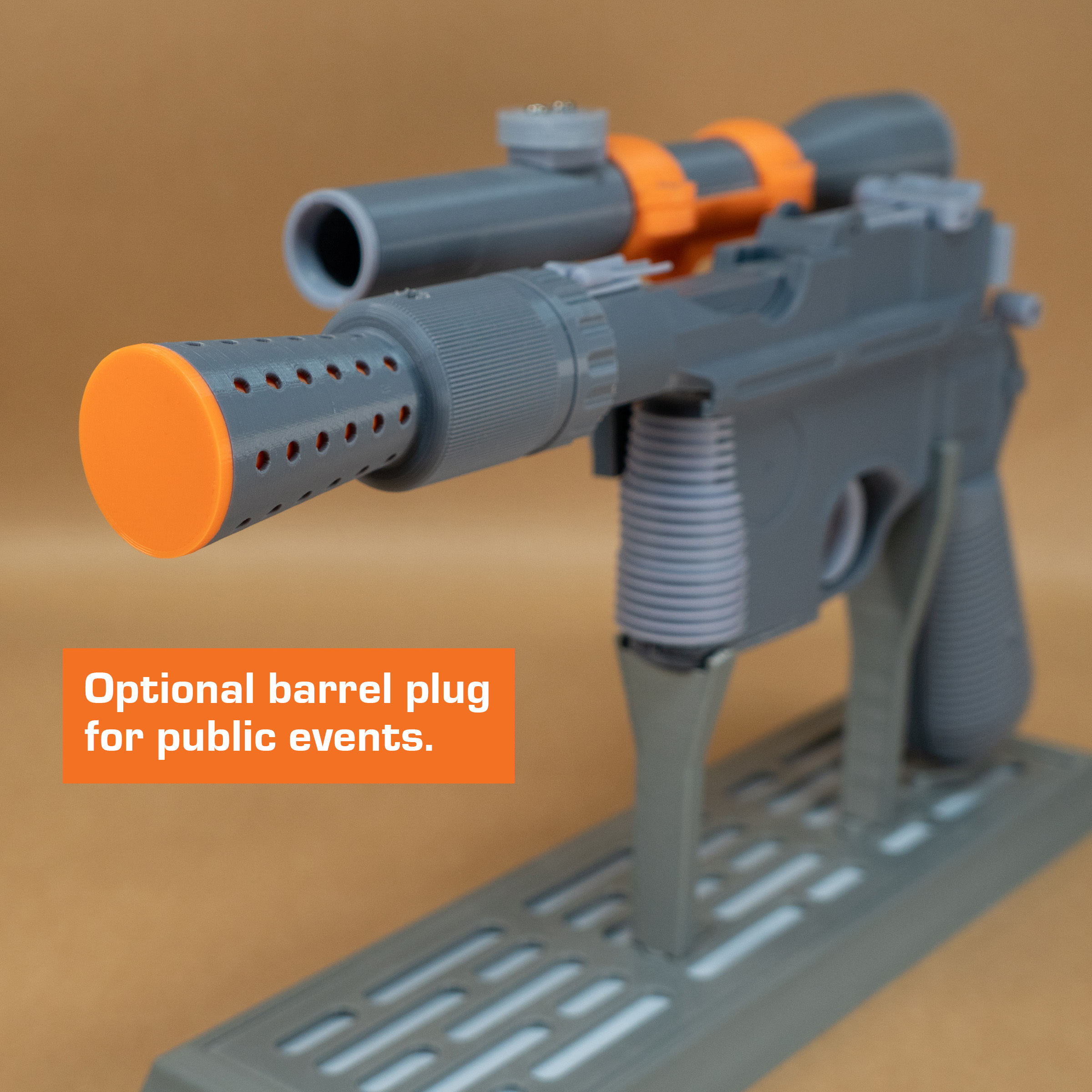 STL-Datei Han Solo DL-44 3D Model - A New Hope Version - Replica Prop ...