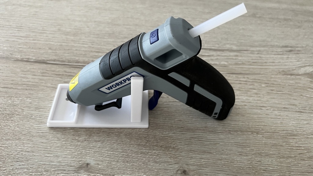 Free 3D file Glue gun holder / Support pour pistolet à colle・3D ...