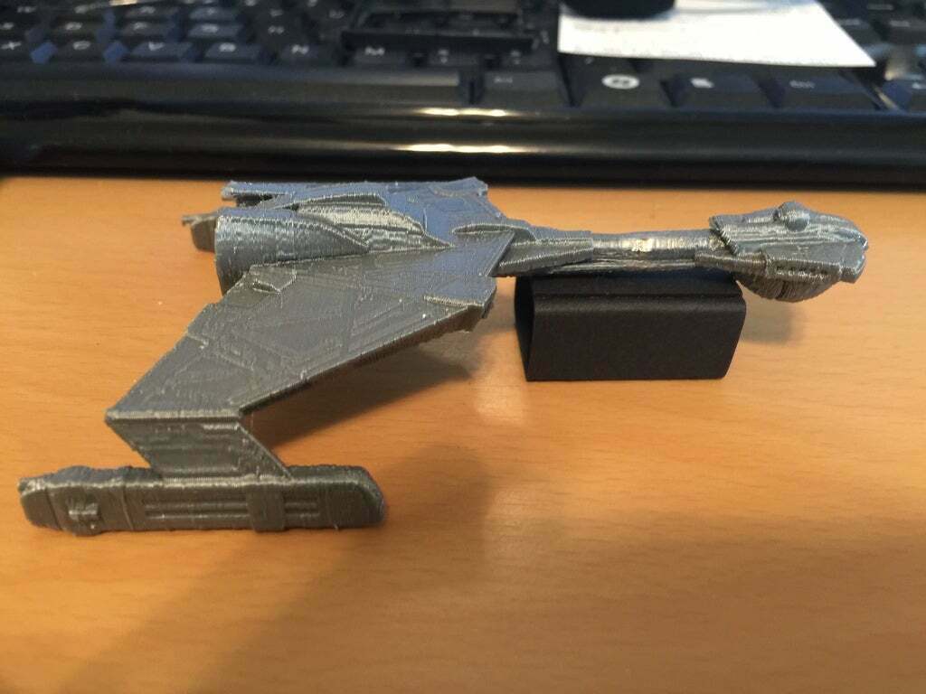 Free STL file Star Trek Klingon D6 1:2000 FIXED・3D printing idea to ...