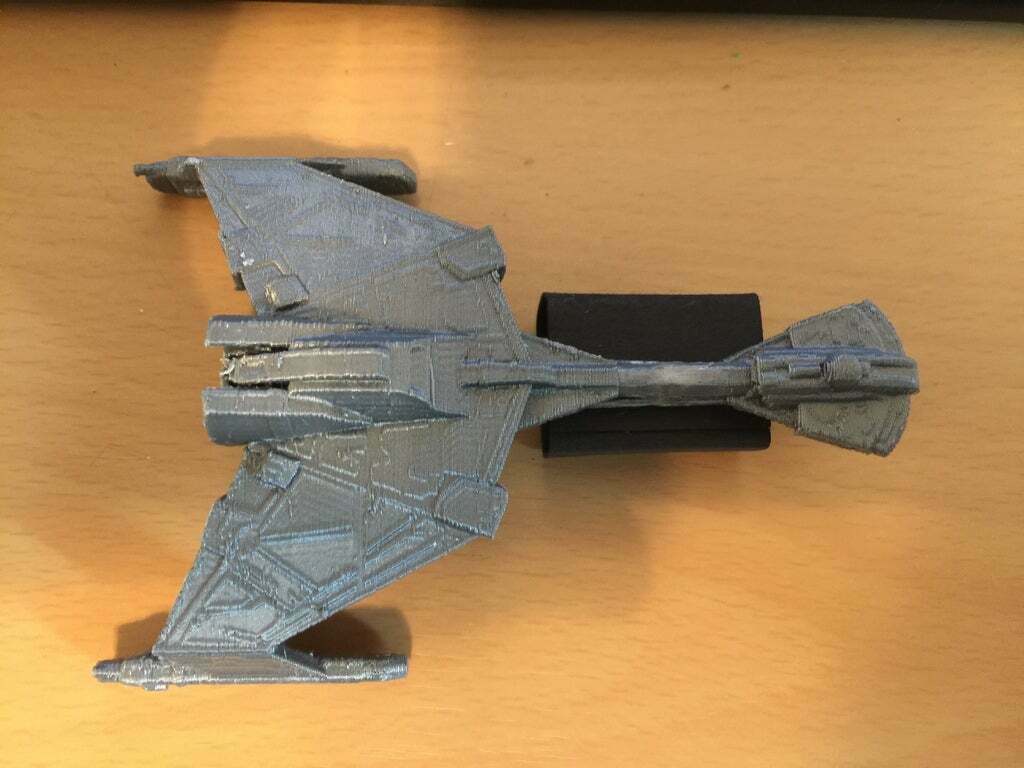 Free STL file Star Trek Klingon D6 1:2000 FIXED・3D printing idea to ...