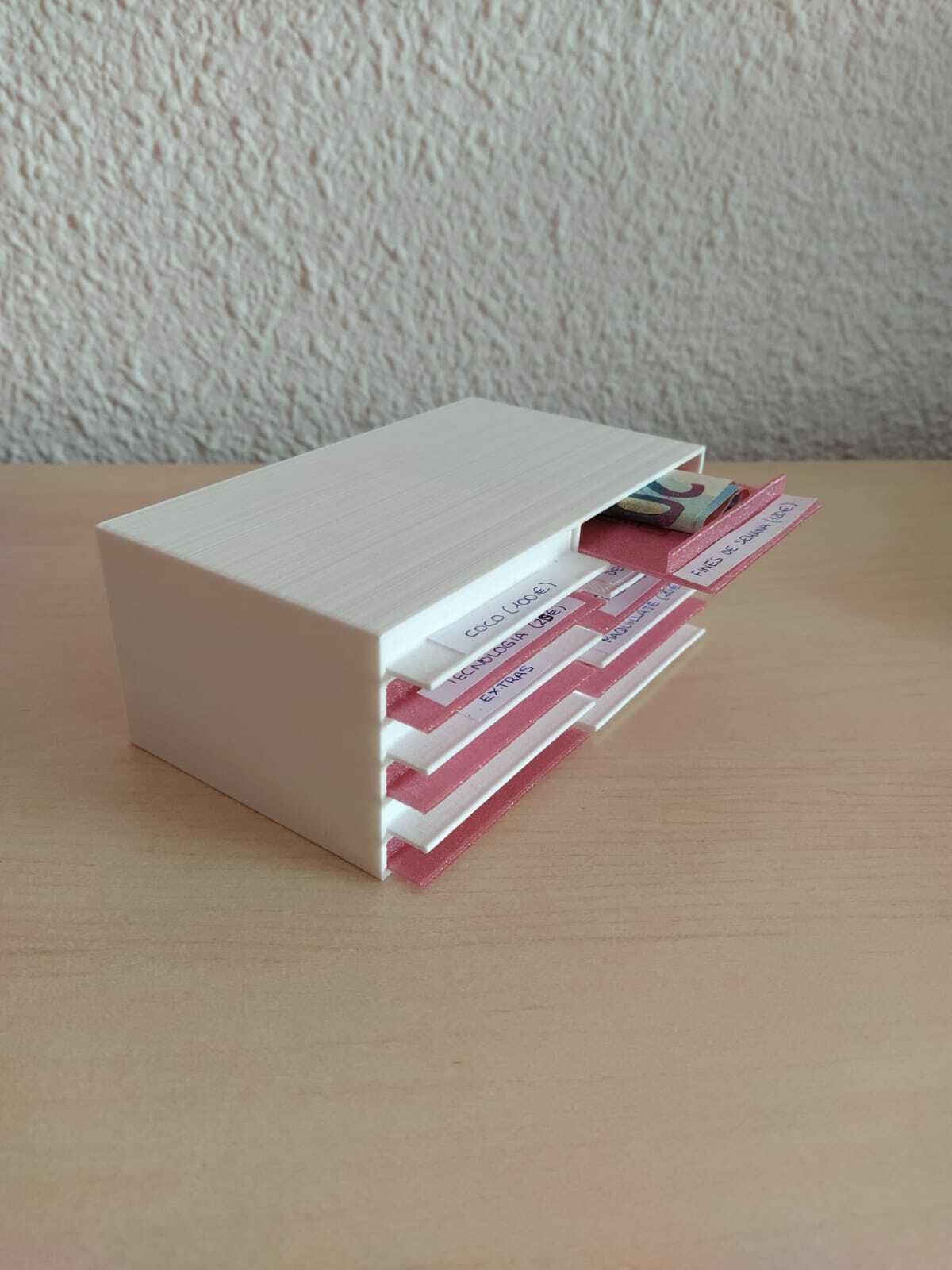 STL file Finance organizer box・3D print design to download・Cults