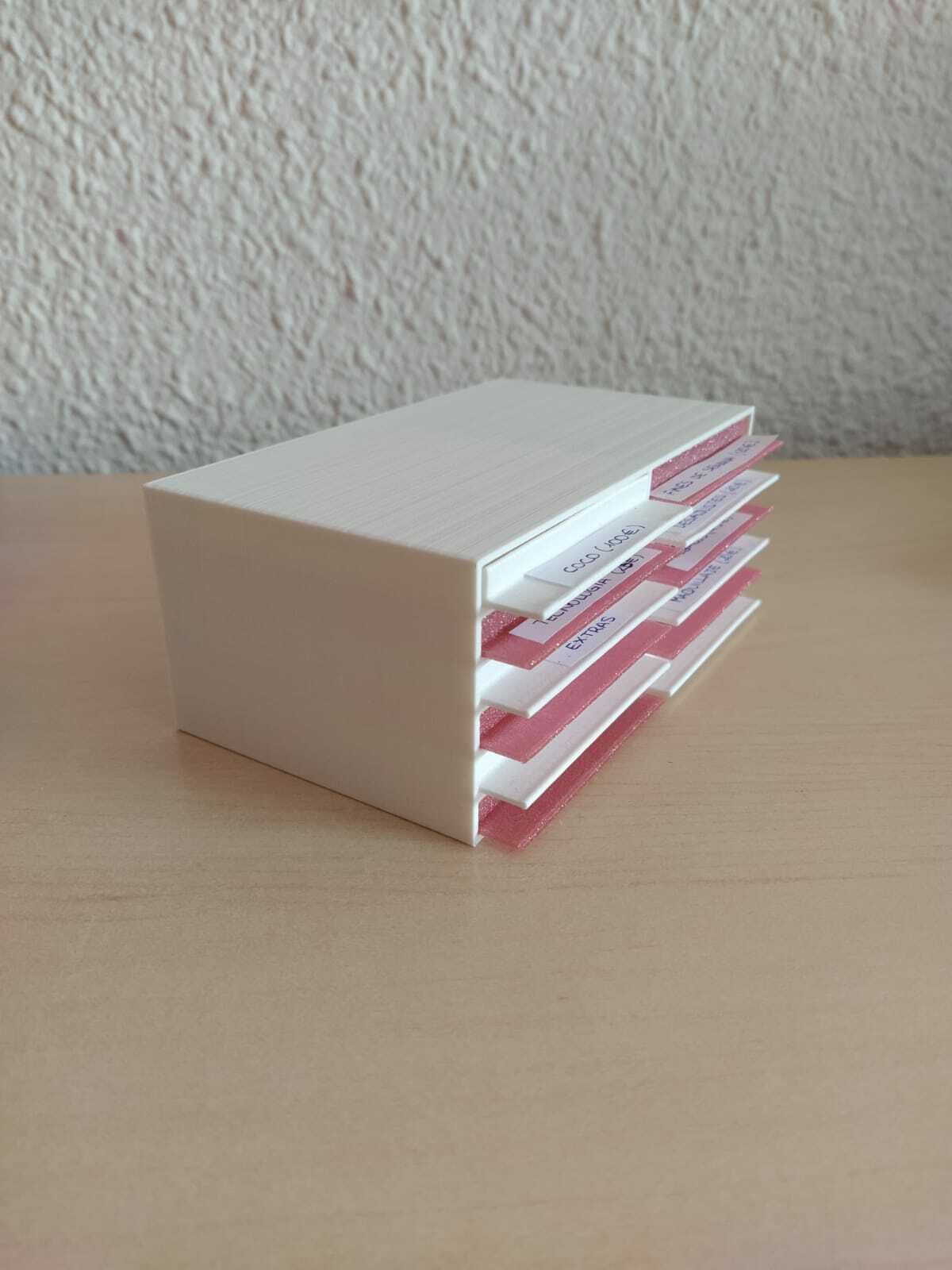 STL file Finance organizer box・3D print design to download・Cults