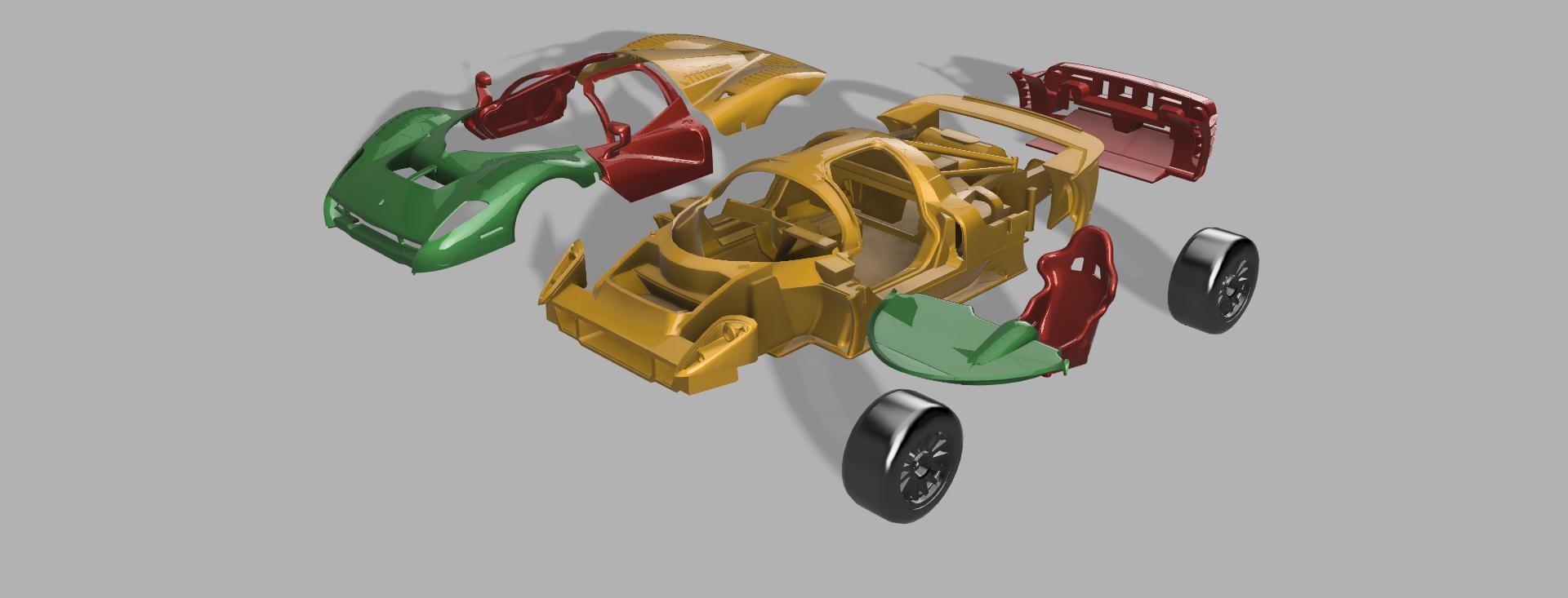 STL file 1/12 scale SCG 4/5・3D printing template to download・Cults