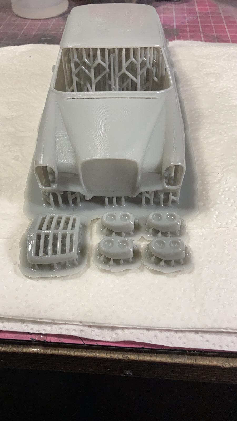 STL file 1/24 mercedes SE and SEL・3D printing model to download・Cults