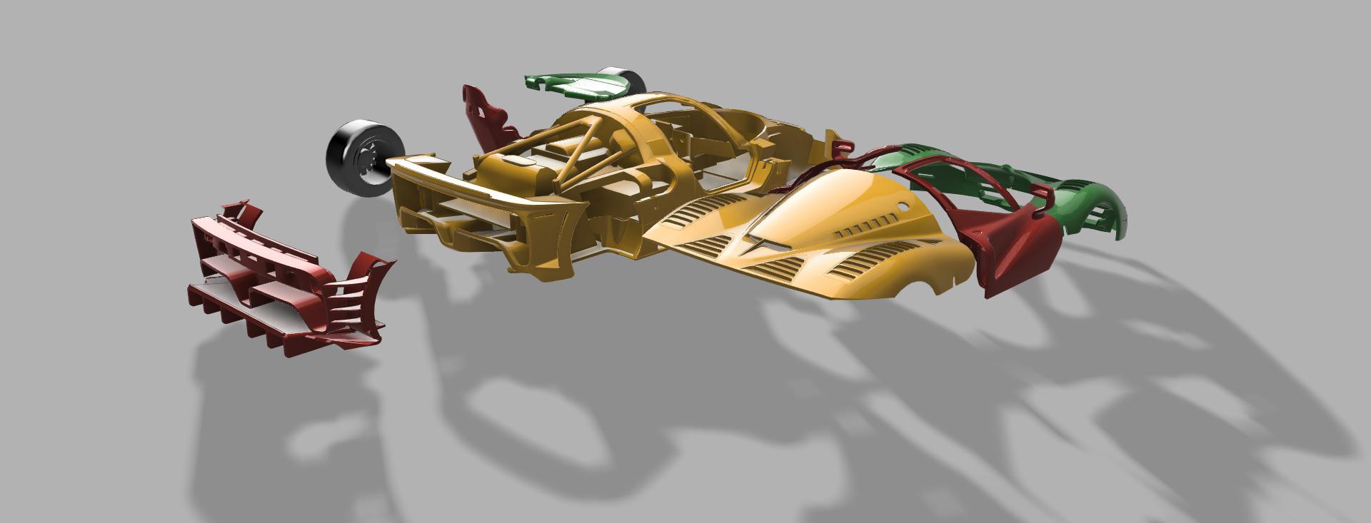 STL file 1/12 scale SCG 4/5・3D printing template to download・Cults