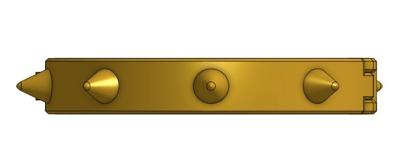 Free STL file Rapper spike bracelet・3D print design to download・Cults
