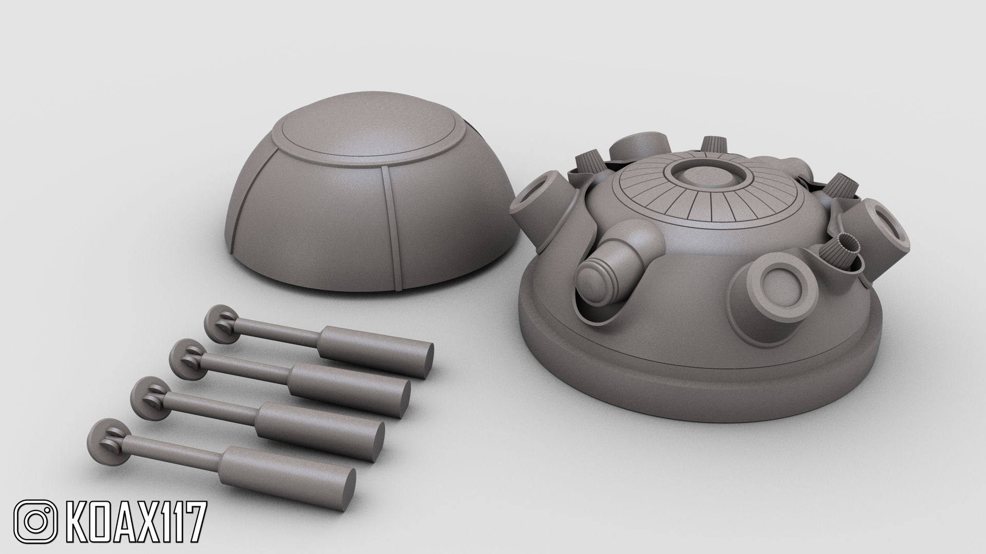 Archivo STL gratis Dragon Ball FighterZ Capsule Corp. Pod・Plan para ...