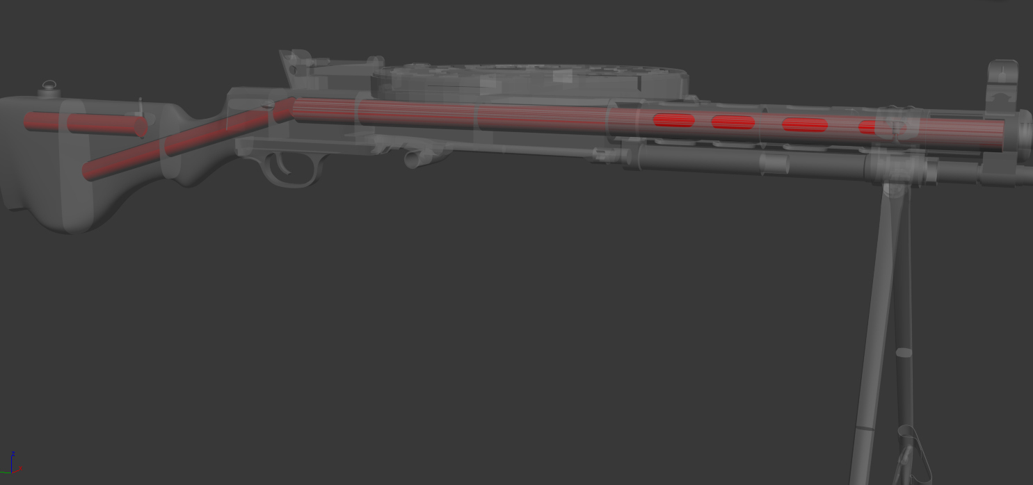 3D file Rainbow Six Siege - Tachanka DP-28 Machine Gun 🌈・3D printer ...