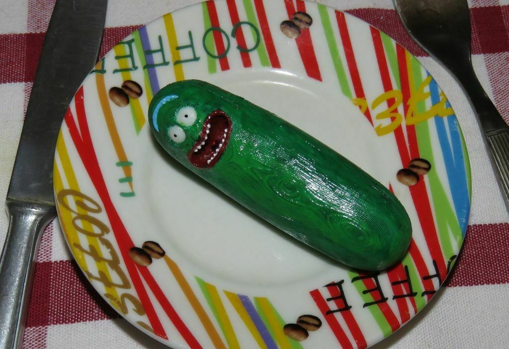 Free 3D file Pickle Rick・3D printable model to download・Cults