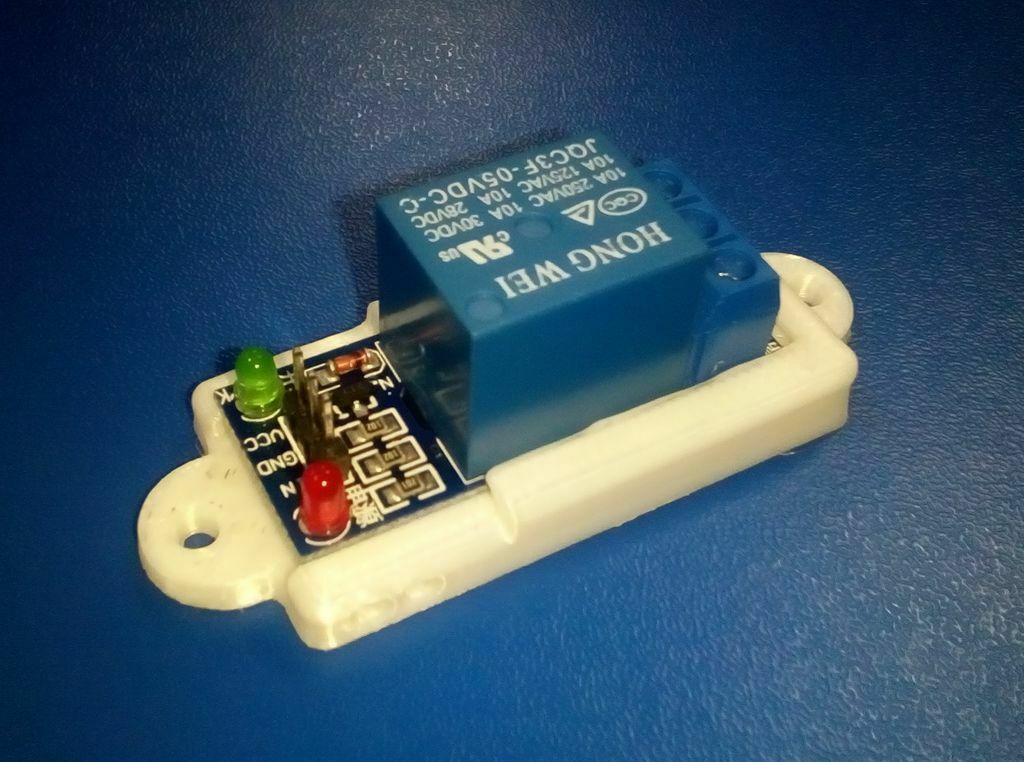 Free 3D file Support for one-relay module・3D print design to download・Cults