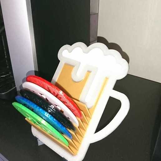 Download STL file Beer coaster display coasters • 3D printing object ...