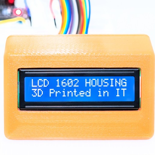 Download 3D printing files Hosing LCD 1602 16X2 - Arduino enclosure ...