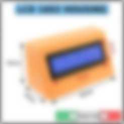 Download 3D printing files Hosing LCD 1602 16X2 - Arduino enclosure ...