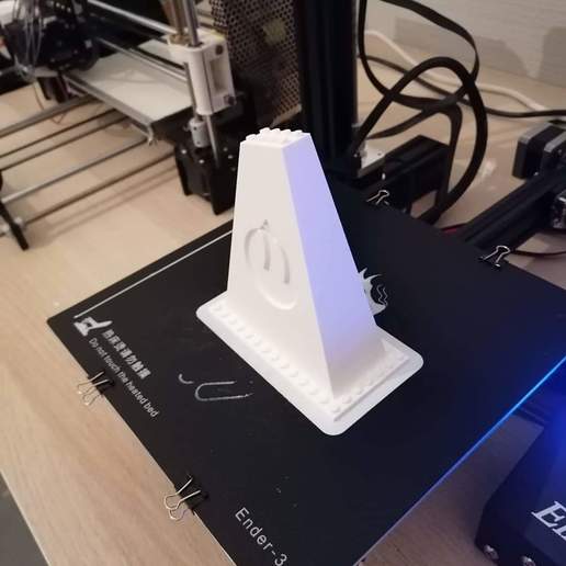 Download 3D printer designs Inclined Lego stand ・ Cults