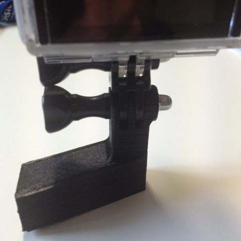 Download free STL file GoPro Camera to Goodman Handle Torch Mount • 3D ...