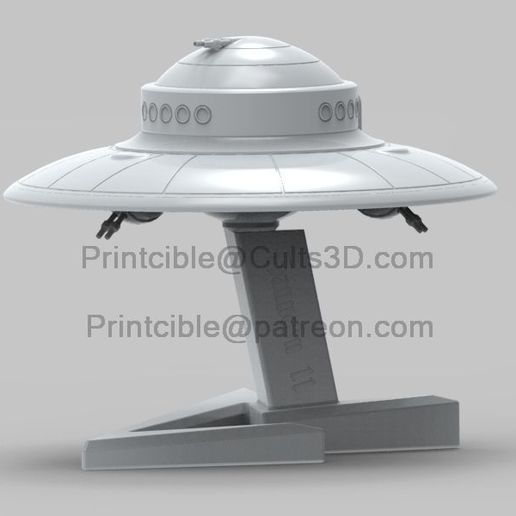 Download 3D printing templates Haunebu 2 ・ Cults