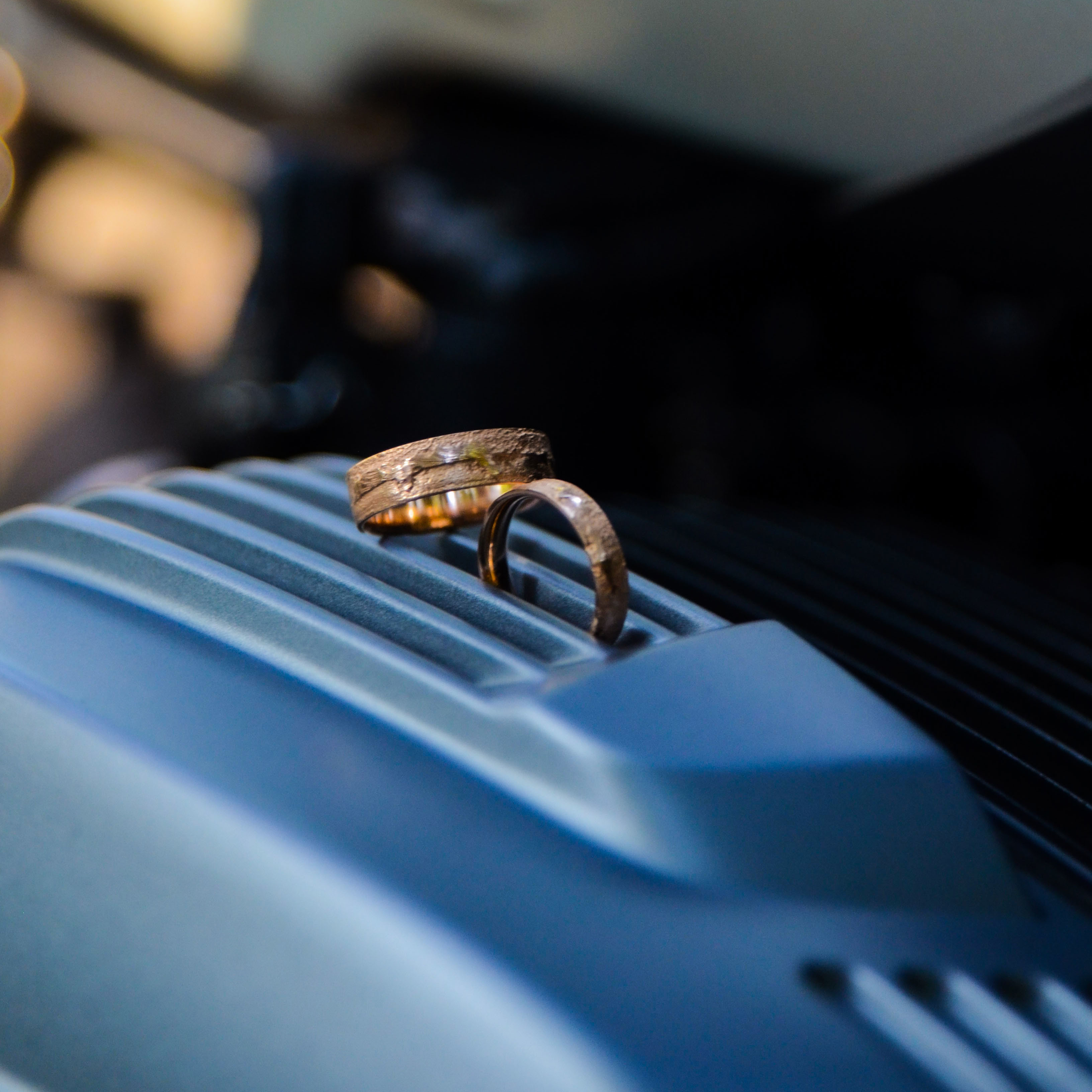 Free 3D file Homemade Gold wedding ring (using 3D printing)・3D printer ...