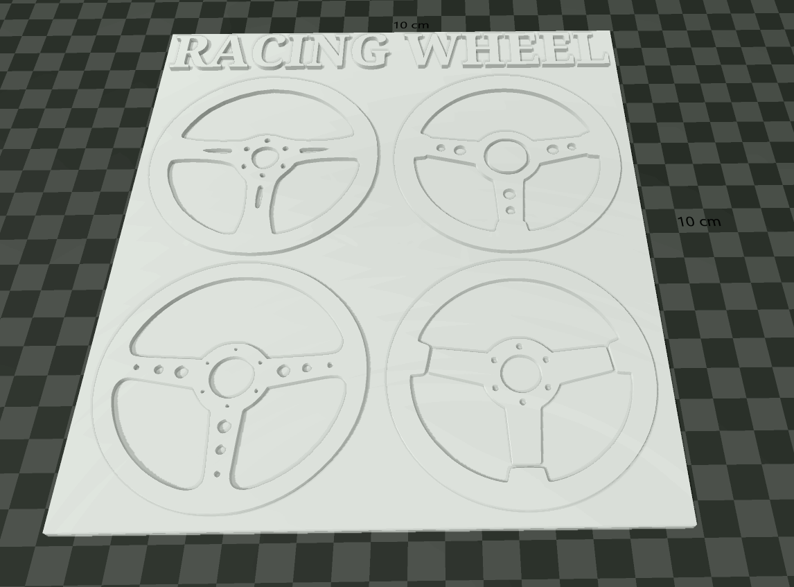 Free STL file RACING WHEEL 🛞・Design to download and 3D print・Cults