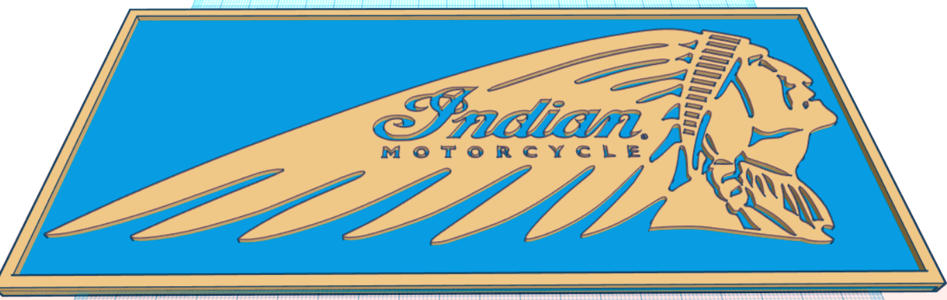 Free STL file INDIAN MOTORCYCLE・3D print design to download・Cults