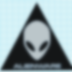 Download STL file ALIENWARE • Model to 3D print ・ Cults