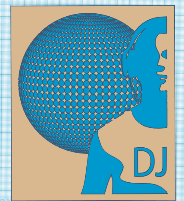 Fichier STL gratuit DJ DISK 3D FRAME・Plan pour impression 3D à ...