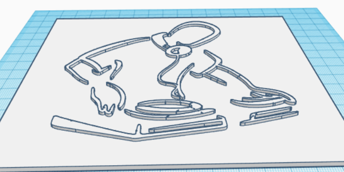 Free STL file DJ TABLE 3D 👽・3D printable model to download・Cults