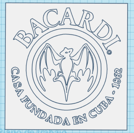 Free STL file BACARDI・Template to download and 3D print・Cults