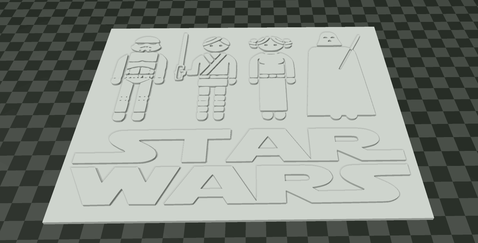 Free STL file STAR WARS・3D printer model to download・Cults