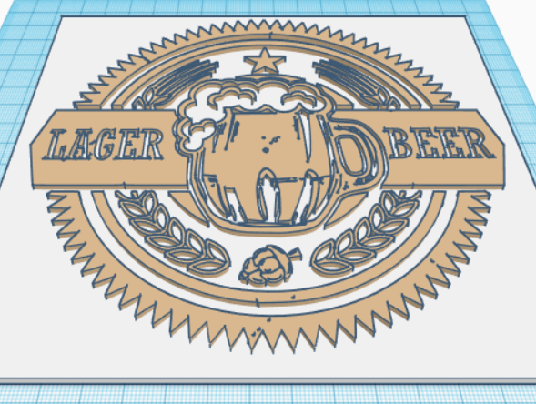 Free STL file BEER TABLE 3D・3D printing idea to download・Cults