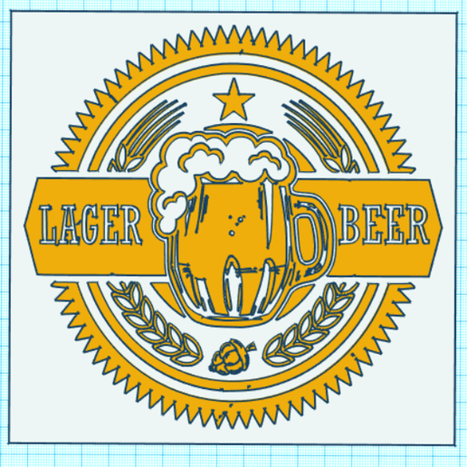 Free STL file BEER TABLE 3D・3D printing idea to download・Cults