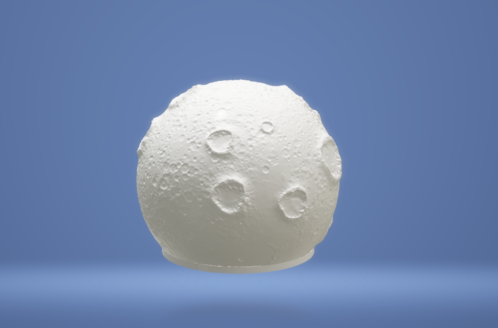 Free STL file MOON WITH CRATER FOR LAMP🌜🌜🌝🌚 ・3D printable model to ...