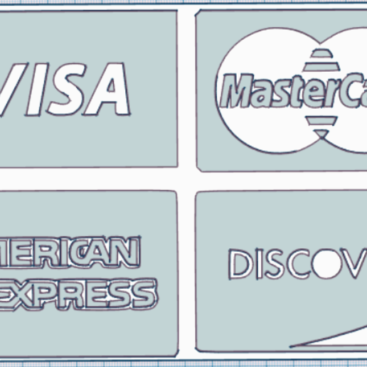 Download STL file CREDIT CARDS • 3D print model ・ Cults