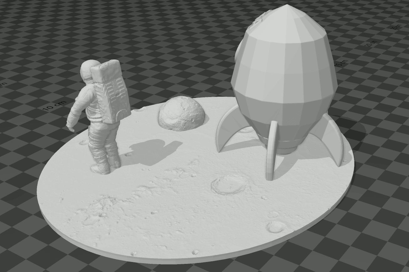Free STL file TRIP TO THE MOON・3D print design to download・Cults