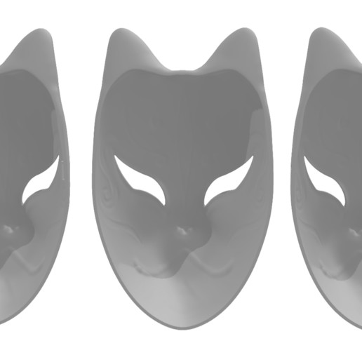 Download STL file fox mask • 3D printable template ・ Cults